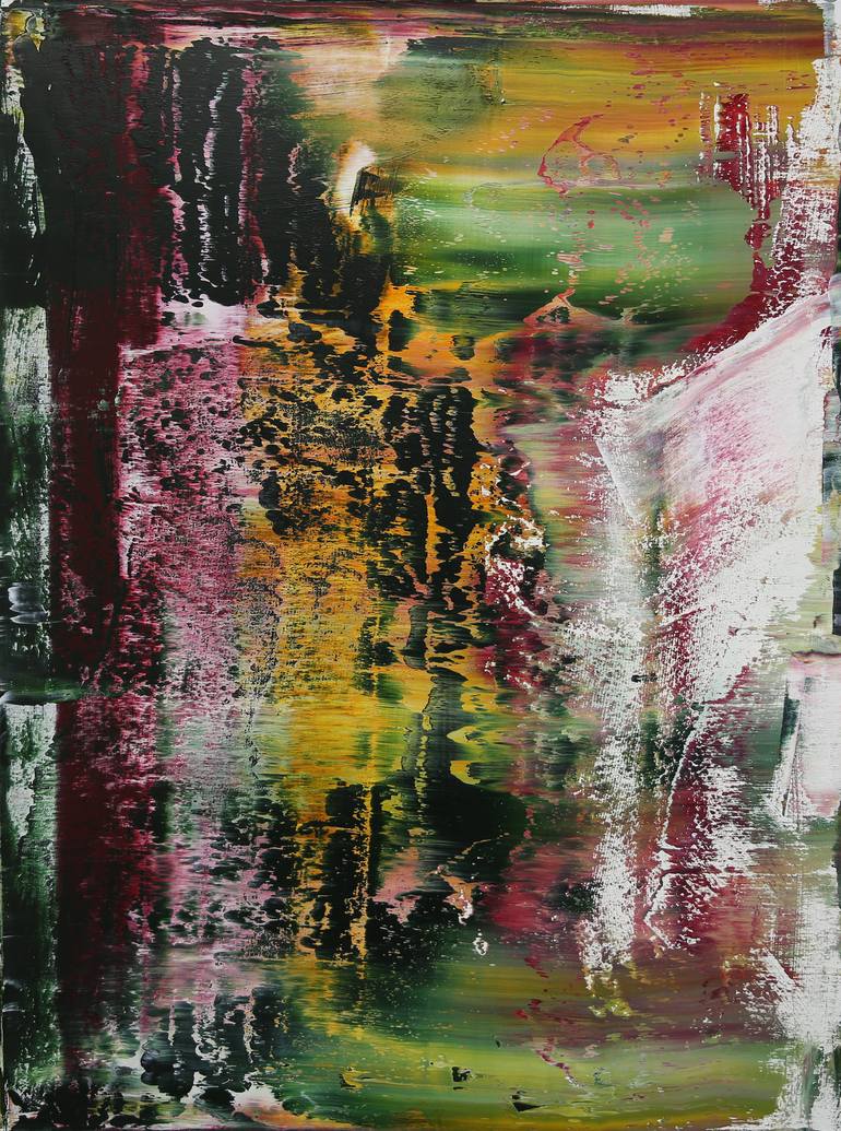 abstract with boundaries # 261 Painting by Harry Moody | Saatchi Art