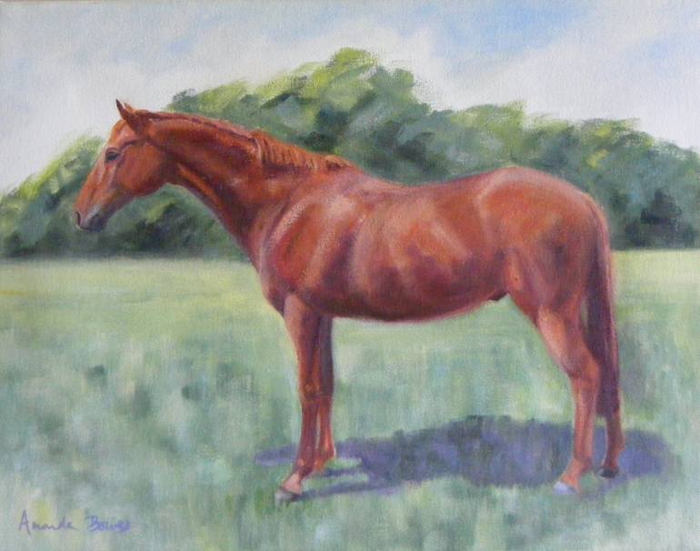 Louis Painting by Amanda Bowes | Saatchi Art