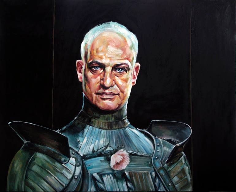 Tuymans tribute to Painting by Anna Kmita | Saatchi Art