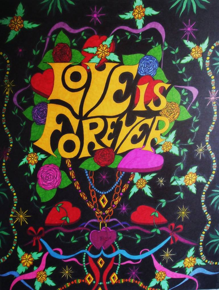 Love is Forever Painting by Steve Boisvert | Saatchi Art