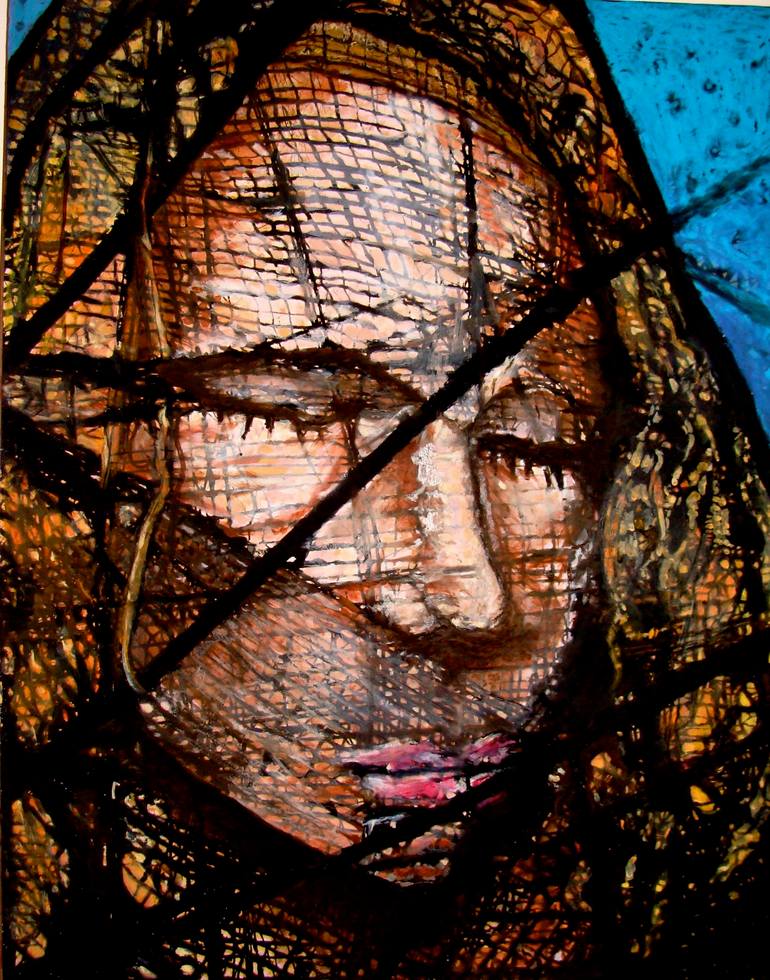 Girl in Park Painting by Jenn Wertz | Saatchi Art