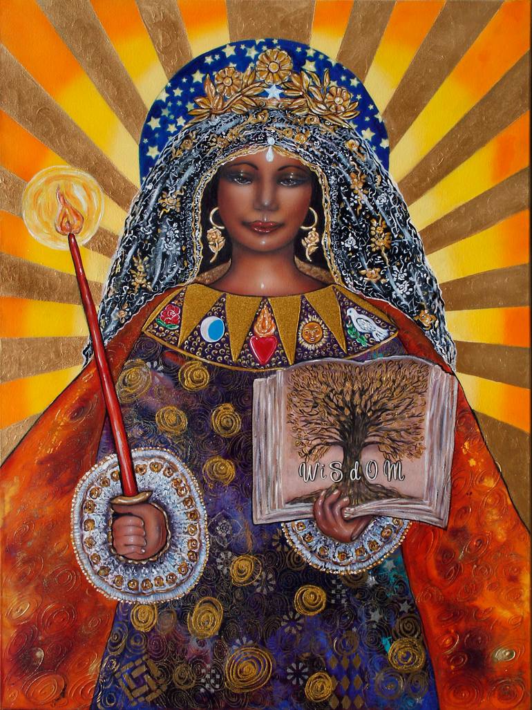 Maria Sophia Painting by Ilene Satala | Saatchi Art