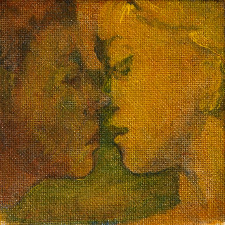 Couple About To Kiss #1 Painting by Simon Mark Smith | Saatchi Art