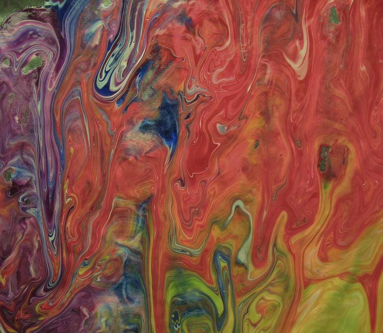 Red Hot Painting by G Stewart | Saatchi Art