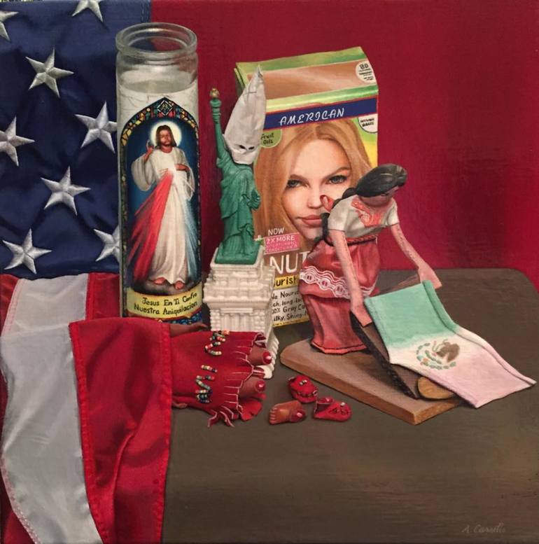 ASSIMILATION Painting by Art Carrillo | Saatchi Art