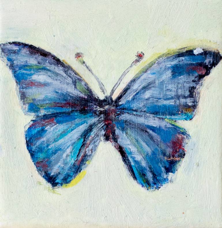 Papillon Painting by Evalie Wagner | Saatchi Art