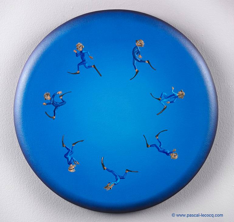 COUNTER-CLOCKWISE, by Pascal Painting by lecocq pascal | Saatchi Art