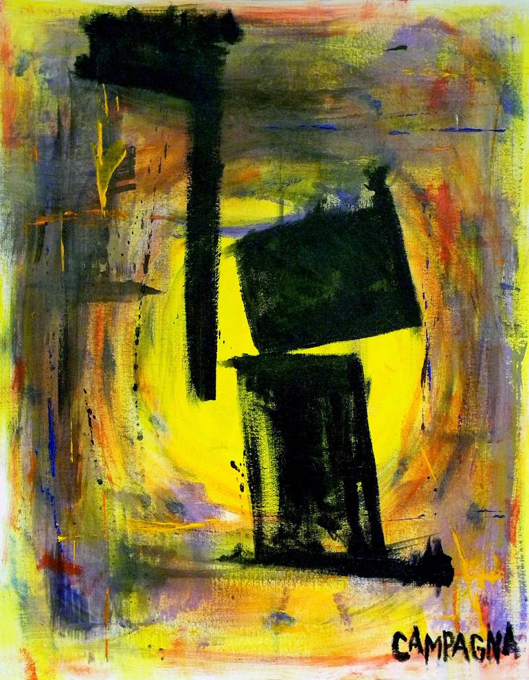 No Where To Hide Painting by Teddy Campagna | Saatchi Art