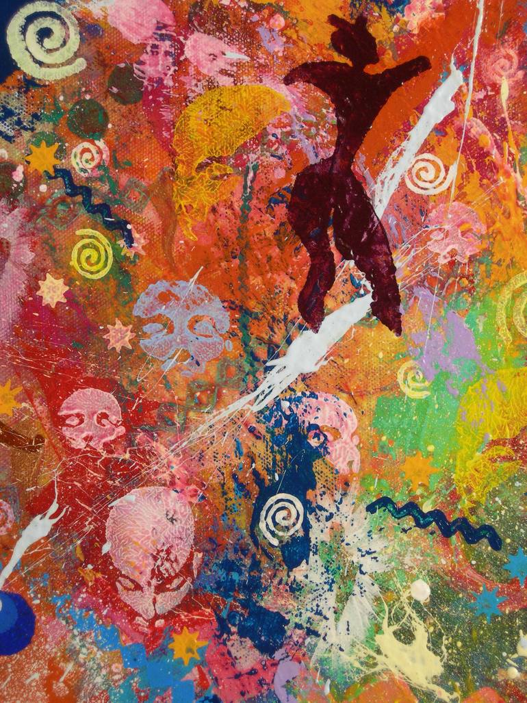 “Study for Deep Field Surveys” Painting by Stephen Mauldin | Saatchi Art