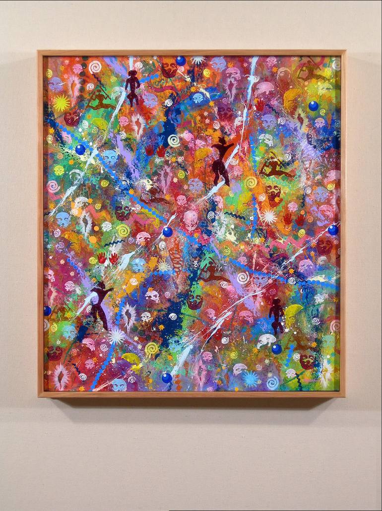 “Study for Deep Field Surveys” Painting by Stephen Mauldin | Saatchi Art