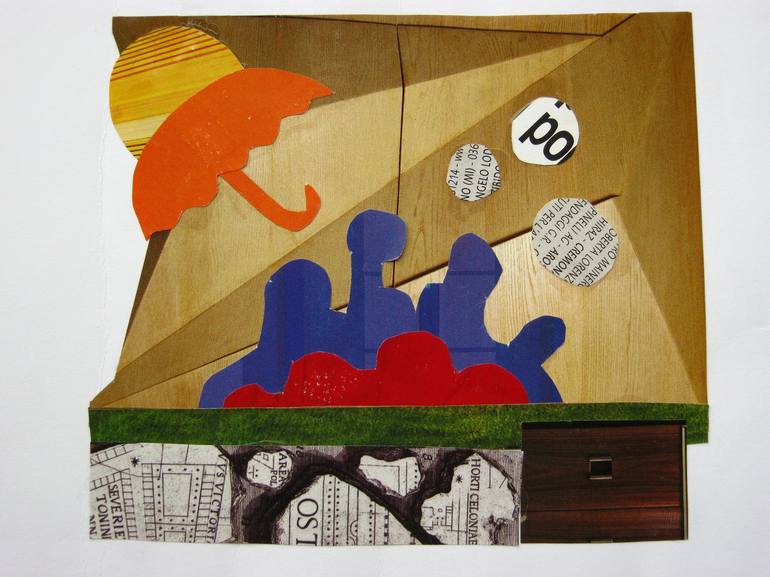 Migration Collage by Katerina Sotirova | Saatchi Art