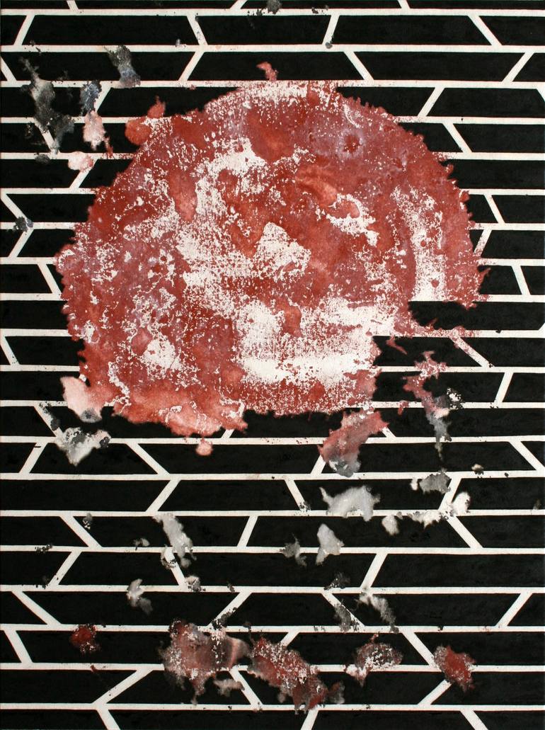 Chevrons 3.................SOLD Painting by William Mathieu | Saatchi Art