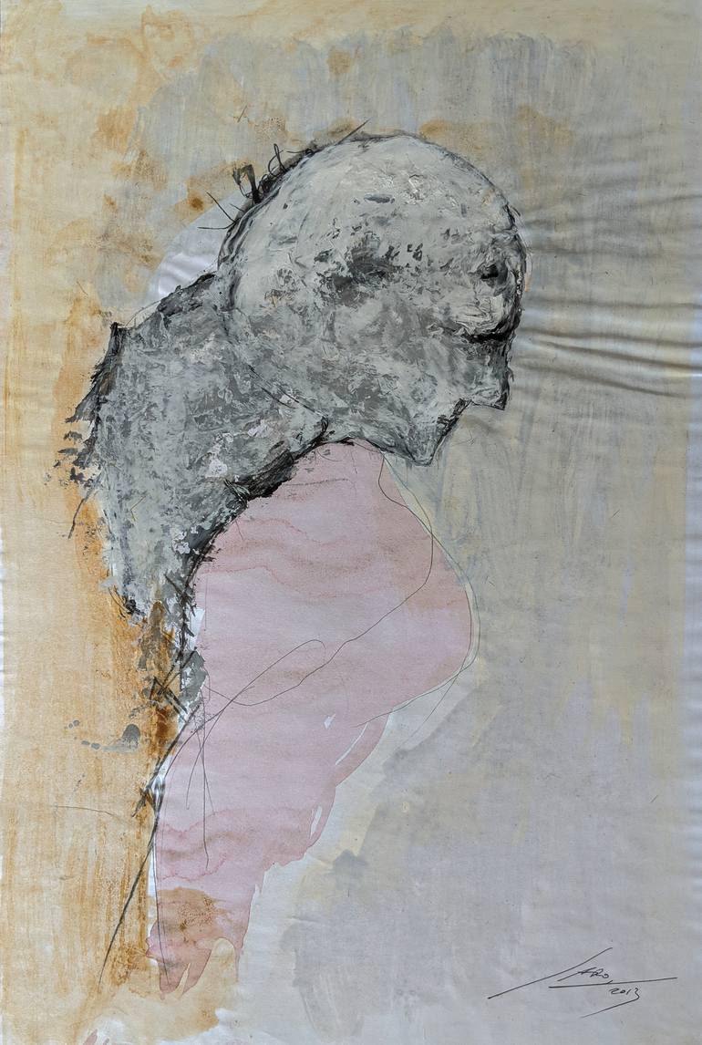 Sticking Out Painting by Mark Jaro | Saatchi Art