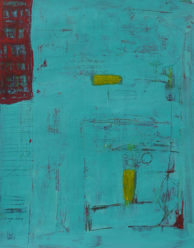 Primary Composition Painting by Tim Hallinan | Saatchi Art