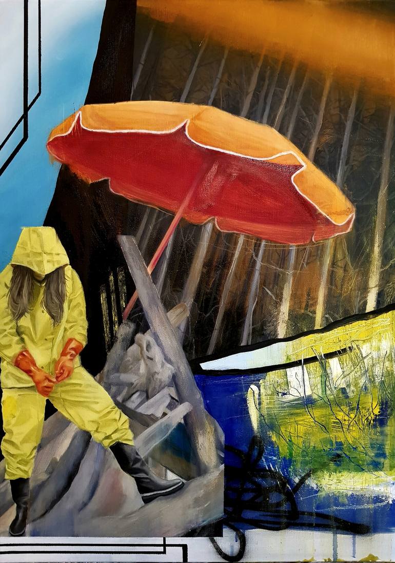 Rescue Painting by Lukas Kubala | Saatchi Art