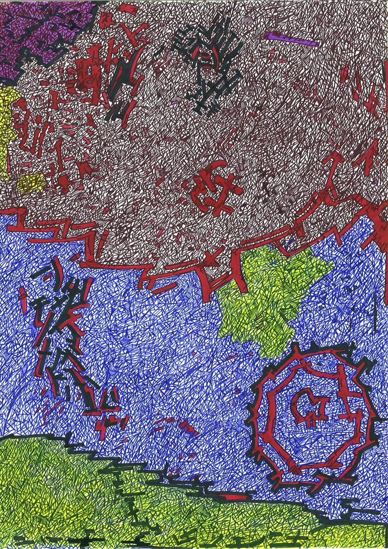 IDEOGRAMMI Drawing by Fabrizio Cinti | Saatchi Art