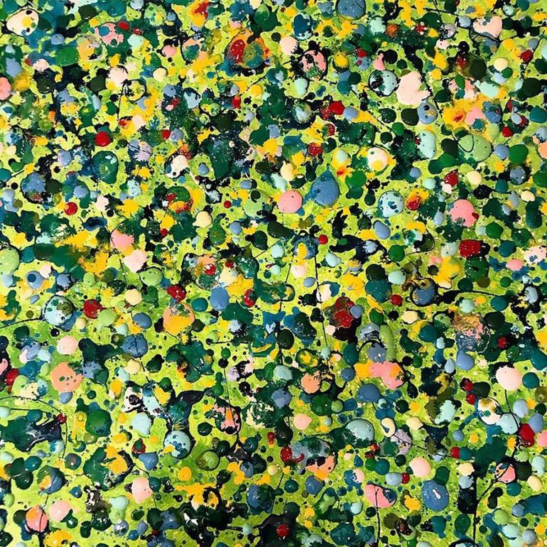 Sprung Painting by Courtney Rackley | Saatchi Art