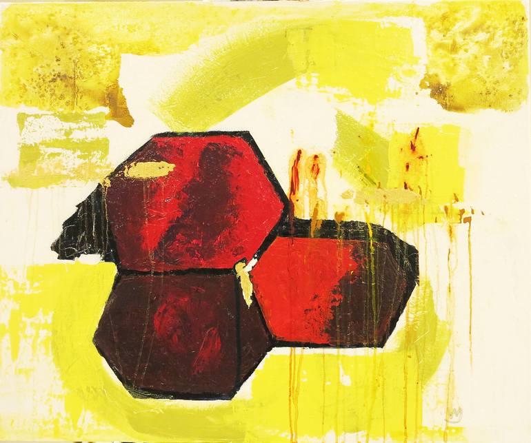 SWEET RESIDUALS Painting by Vatsala Menon | Saatchi Art