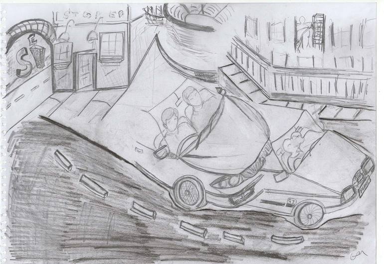 Appendix 7 - Bad Relationships Drawing by Lavinia De Ayr | Saatchi Art