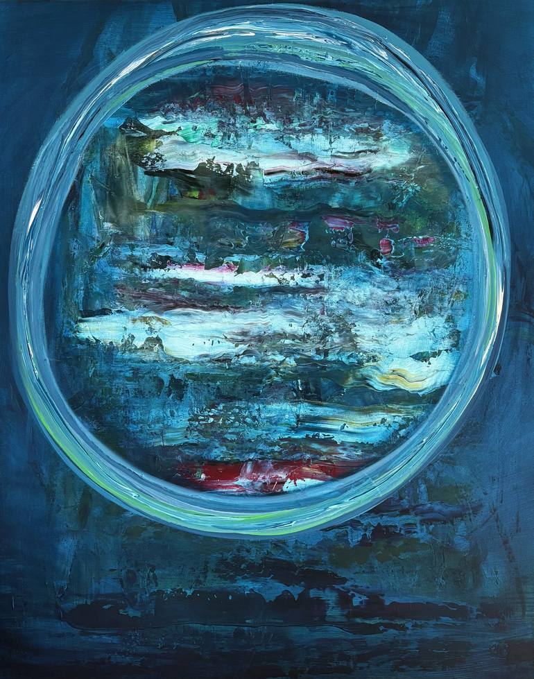 Pour Michael...Une Vie Dans l'Univers De l'Amour Painting by Frida B ...