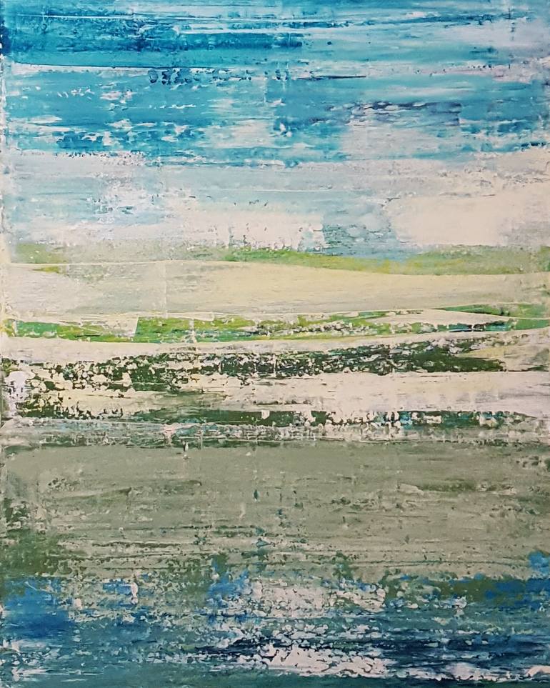 Stay Longer Painting by Liz Friel | Saatchi Art