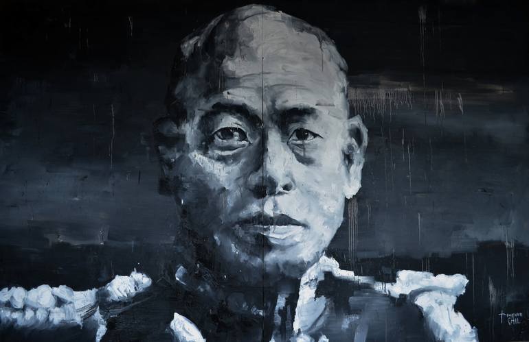 Kazumu Painting by Etienne Cail | Saatchi Art