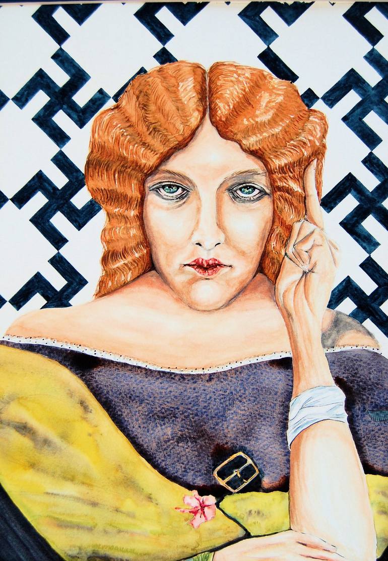 Isis Painting by Ashley Haigh | Saatchi Art
