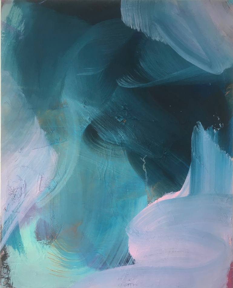 Abyss Painting by Peggy Cozzi | Saatchi Art