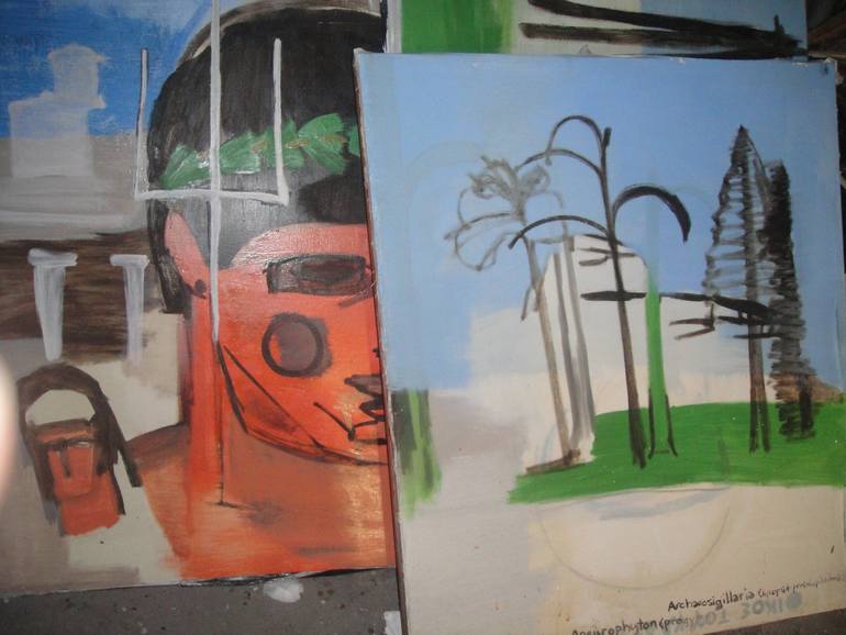 Poseidonia Painting by Devin Reese | Saatchi Art