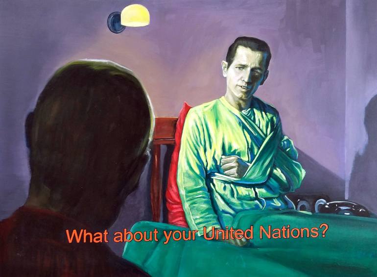 Ninko frame Painting by ivan jovanovic | Saatchi Art