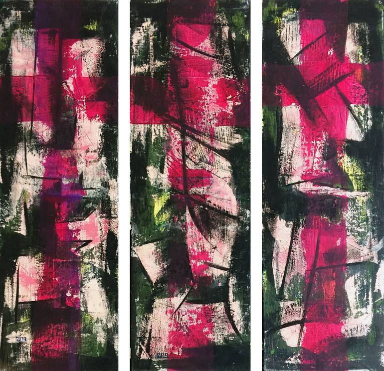 Crosses to Bear Painting by Ricky Joyce | Saatchi Art