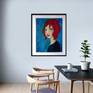 Hurrem Sultan, Red Haired Muse Painting by Aldo R Suarez | Saatchi Art