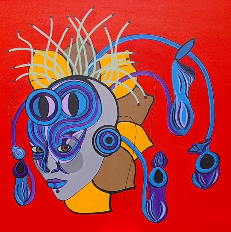 Self-Love Painting by ERMA HERMAN | Saatchi Art