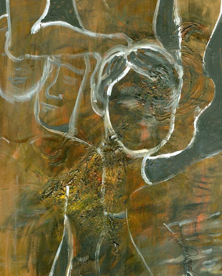 Fitness Painting by Nadine Rippelmeyer | Saatchi Art