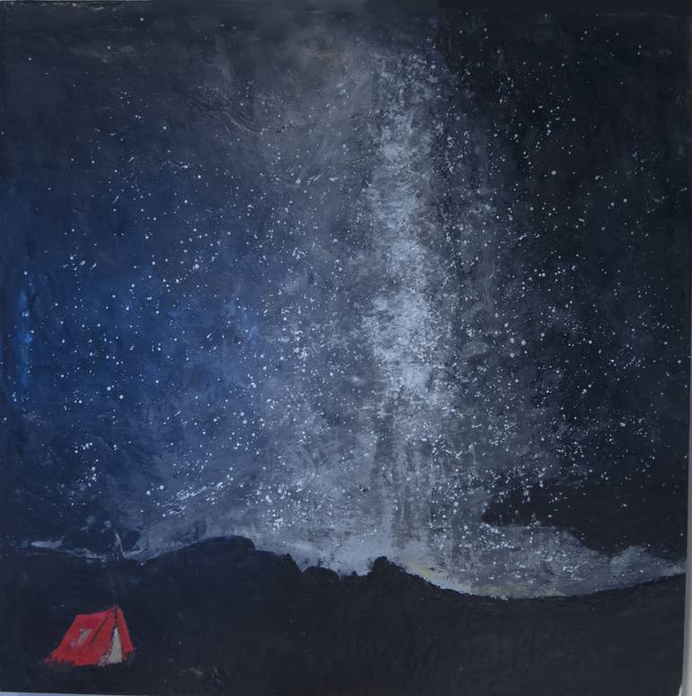 Night Sky Stars Painting