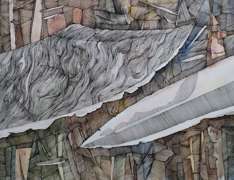 On knives Drawing by Dmitri Albert | Saatchi Art