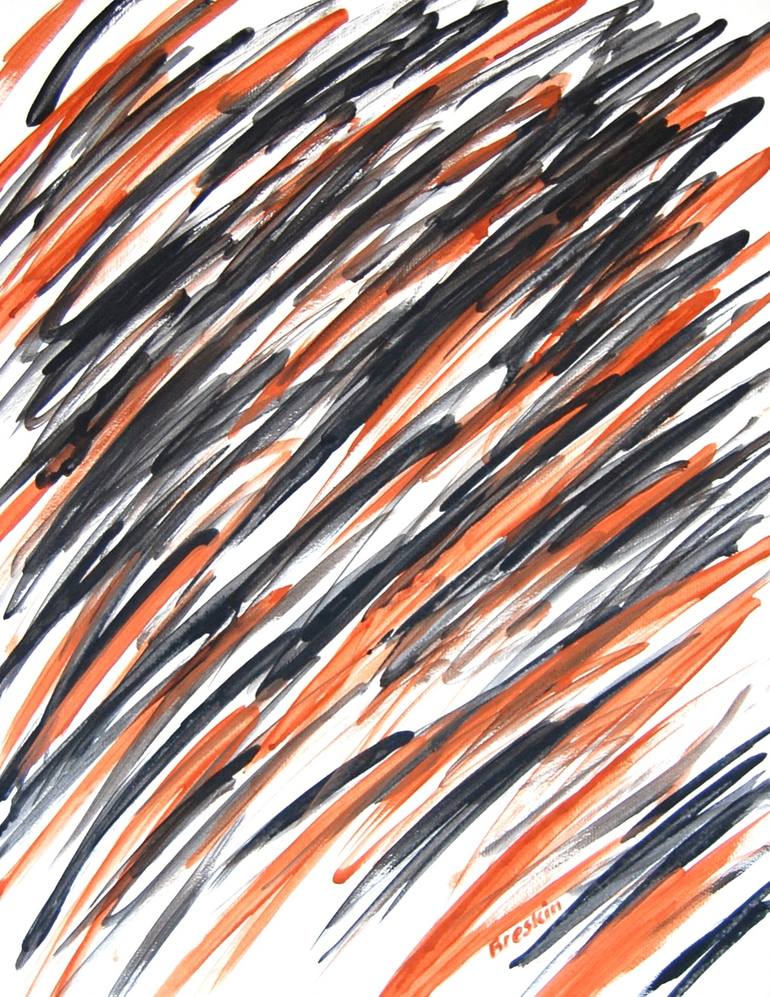 Two colors Drawing by Aleksandr Breskin | Saatchi Art