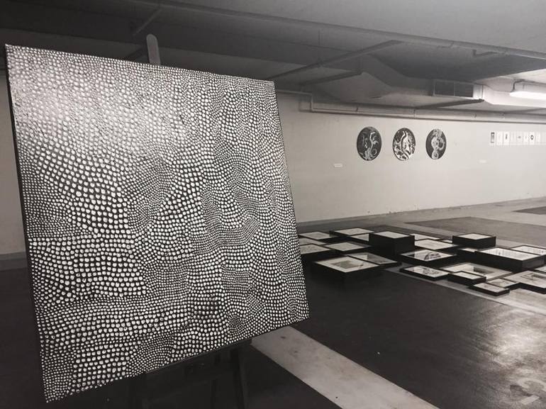 Silver Screen Painting by Sara Willett | Saatchi Art