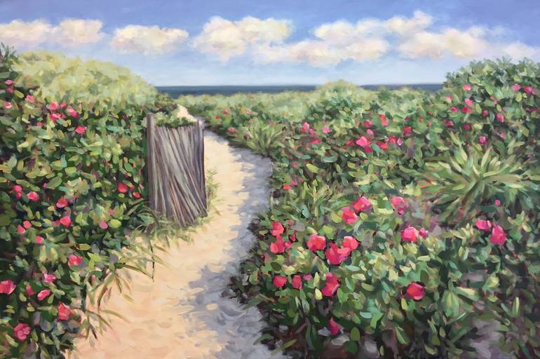 Summer Walk Painting by Cheryl Davis | Saatchi Art