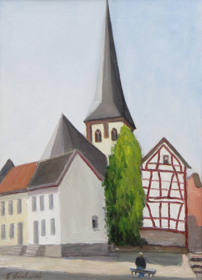 In Euskirchen Painting by Peter Popovsky | Saatchi Art