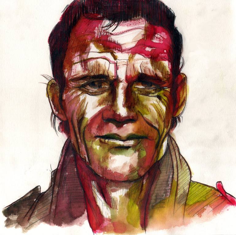 Chet Painting by Nuria R Artuedo | Saatchi Art