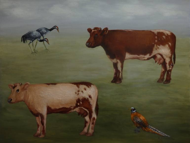 Genetic inheritance Painting by Anna Bolcewicz | Saatchi Art