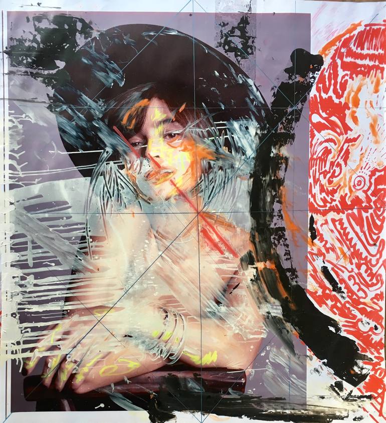 In Motion Painting by Henri Lamy | Saatchi Art