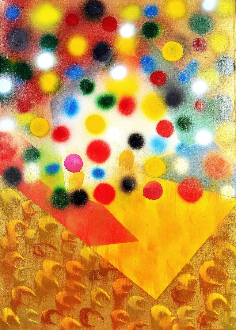 Bleary Painting by SYMA ART | Saatchi Art