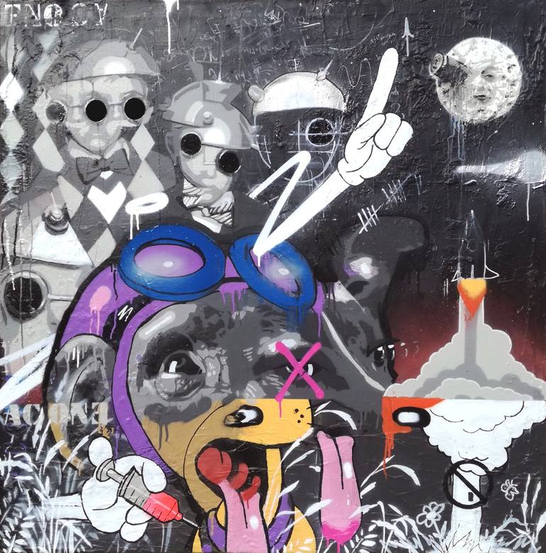 kidnapped! Painting by AC ONE | Saatchi Art