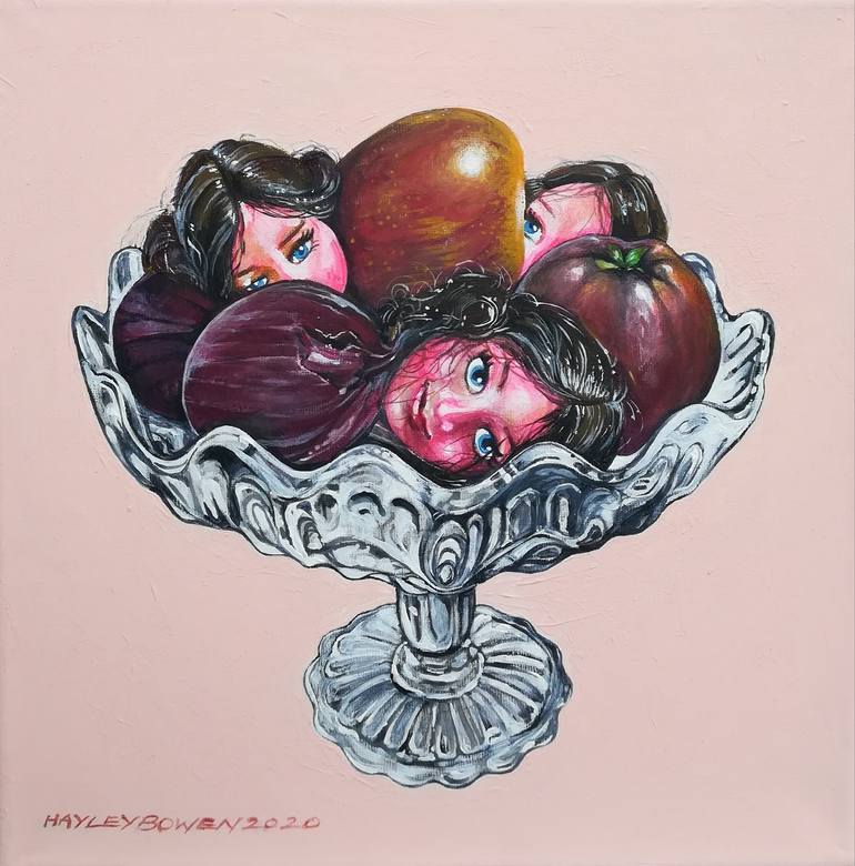 Withering On The Vine Painting by Hayley Bowen | Saatchi Art