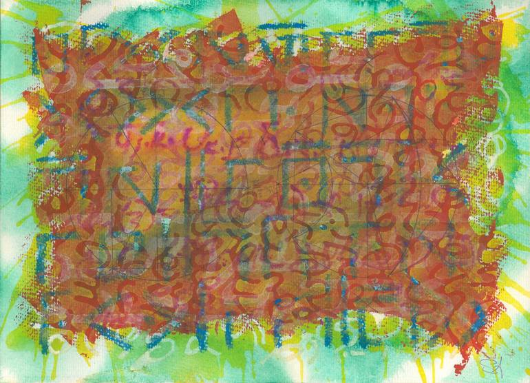 Semiotic Equation #03 Painting by Steve Anthony | Saatchi Art