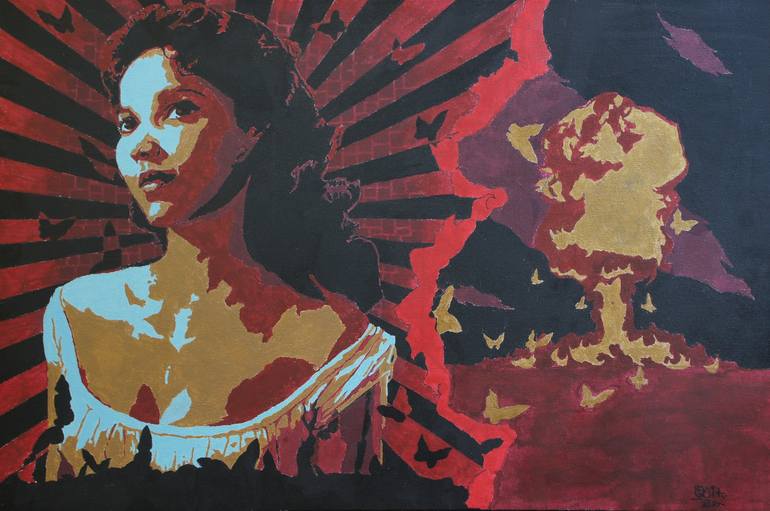 Torn Skys Painting by Kedrick Williams | Saatchi Art