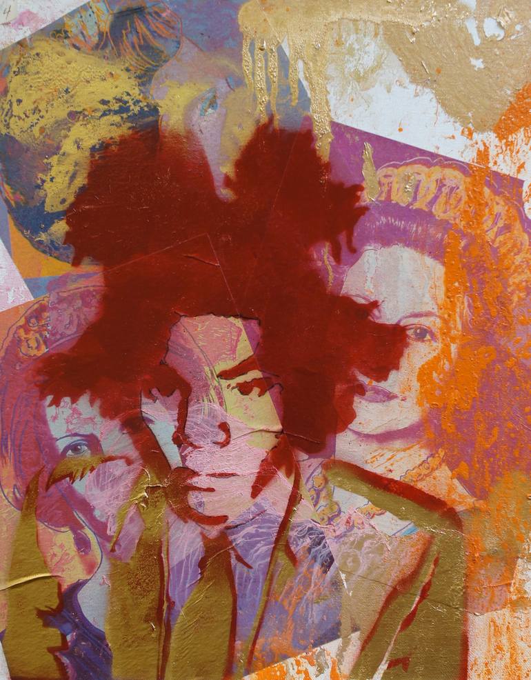 Basquiat and the Queens Collage by Kedrick Williams | Saatchi Art