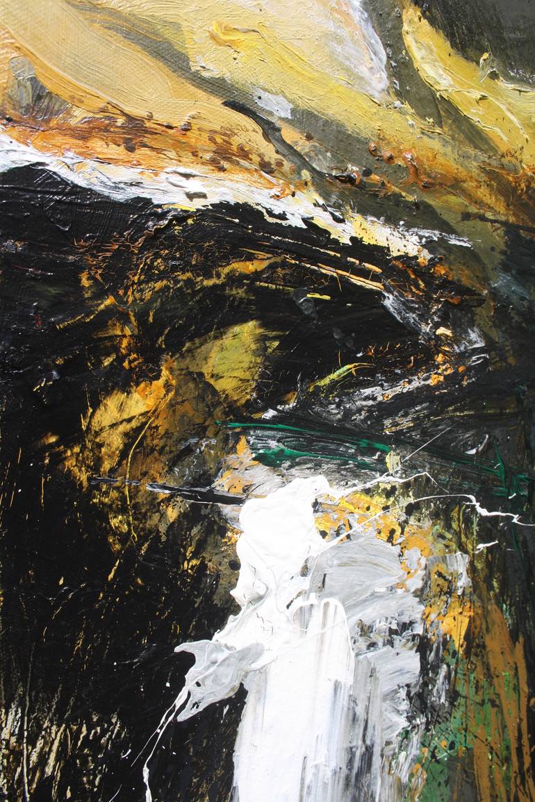 River Amble from Trewornan Bridge. Evening. Painting by Andrew Palmer ...